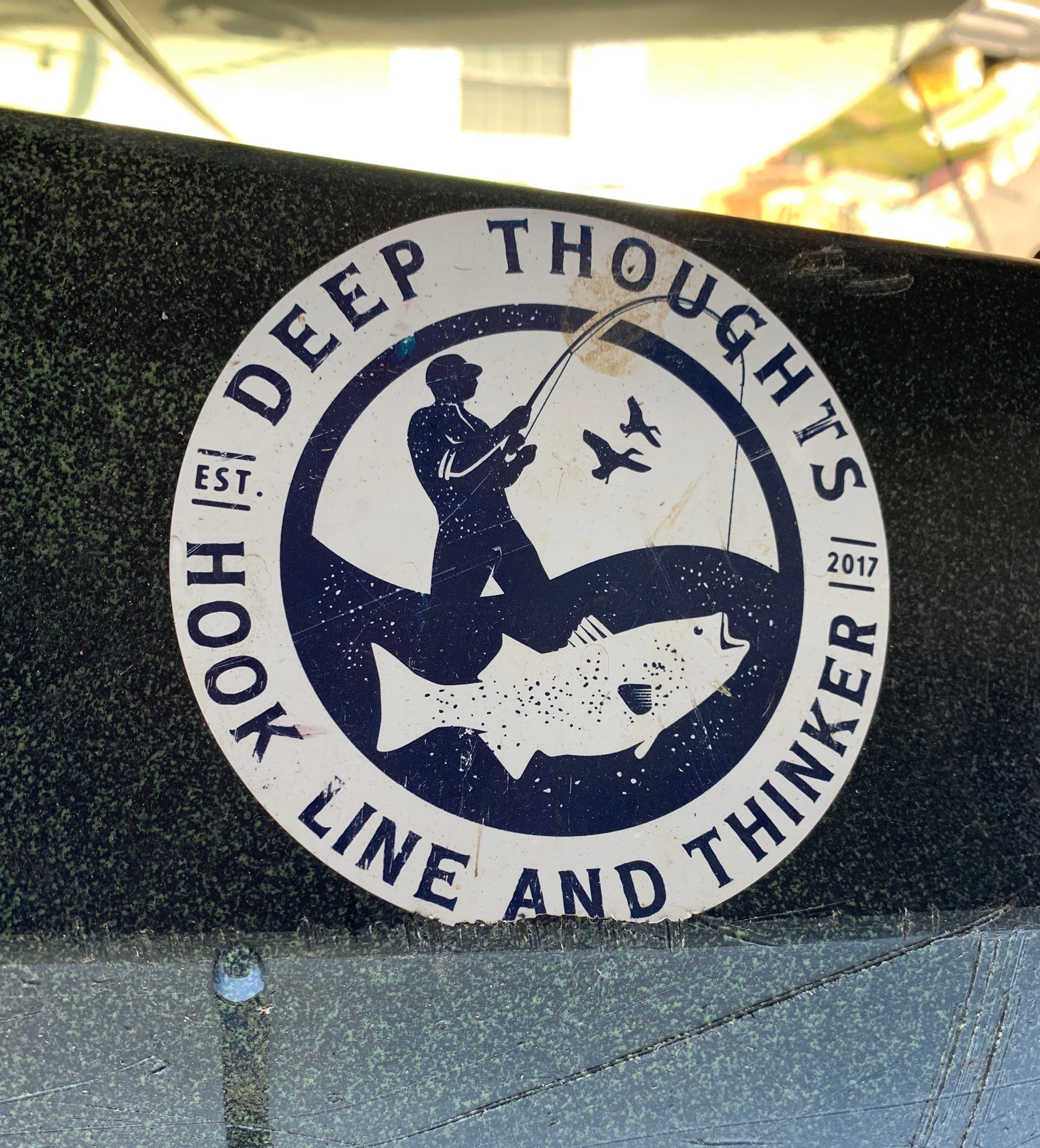 Shop Fishing Vinyl Stickers | Deep Thoughts Designs