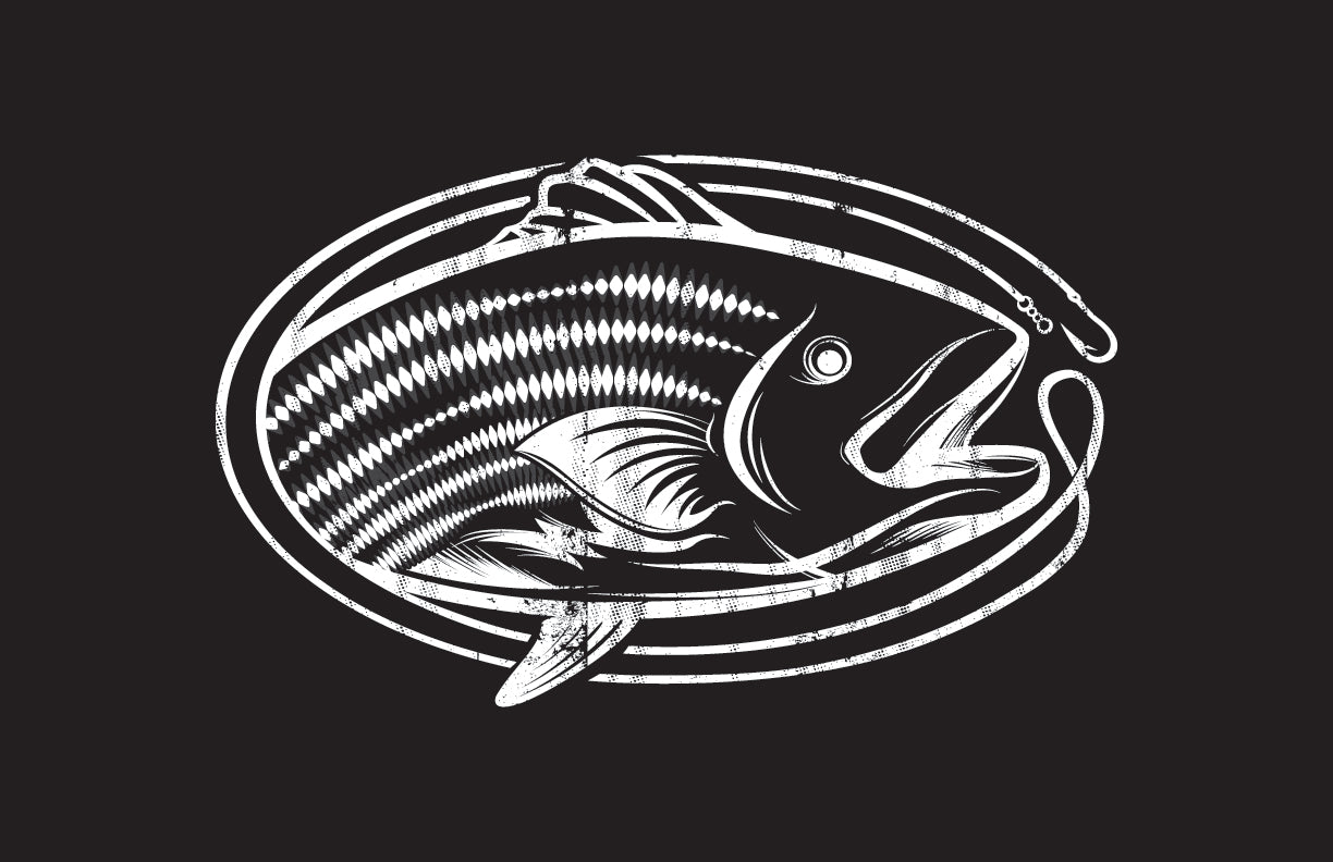 Shop Striped Bass Hats and Shirts | Deep Thoughts Designs