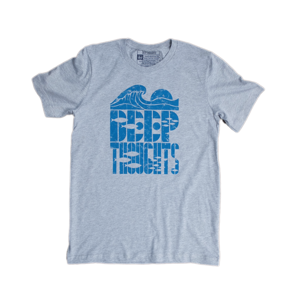 Vintage Style Fishing T-Shirts and Hats | Deep Thoughts Designs